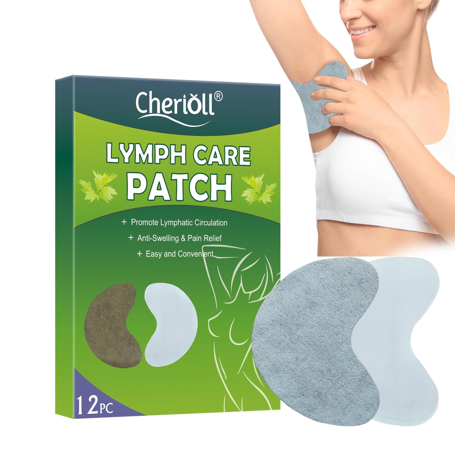 Lymph Care Patch - Herbal Detox Plaster for Armpit & Neck Swelling ...