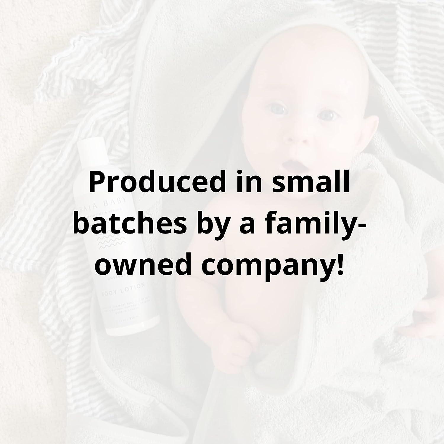 Baja Baby Unscented Lotion - Fragrance-Free, Organic, Gluten-Free ...