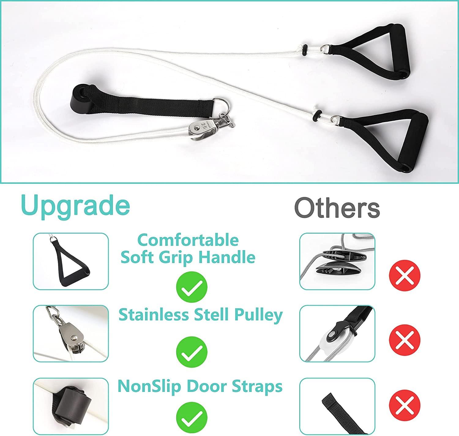 Fanwer Shoulder Pulley System for Rehab & Physical Therapy - Rotator ...