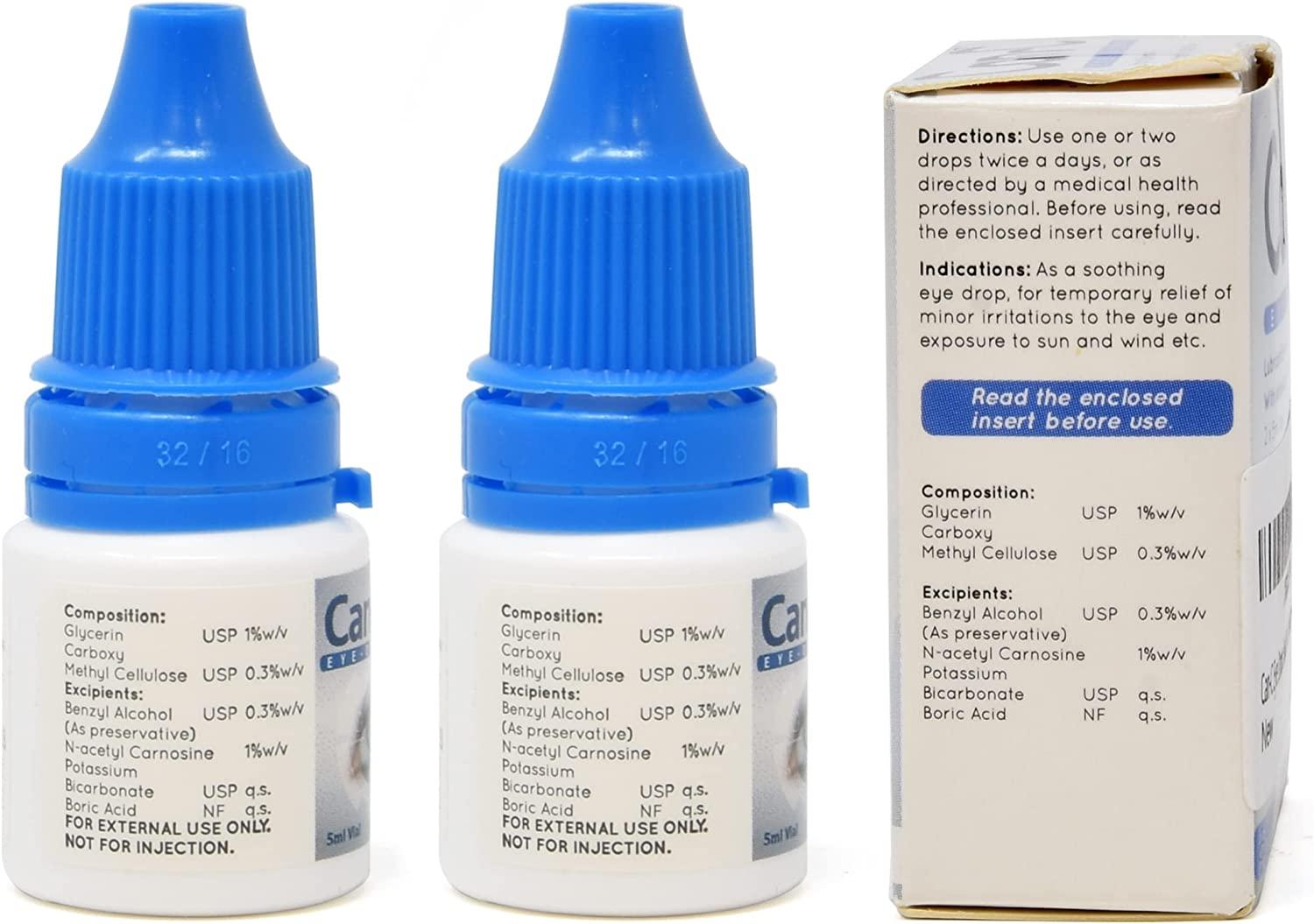 Can-C Eye Drops 5ml 2 Count - Natural Ointment Treatment for Animals ...
