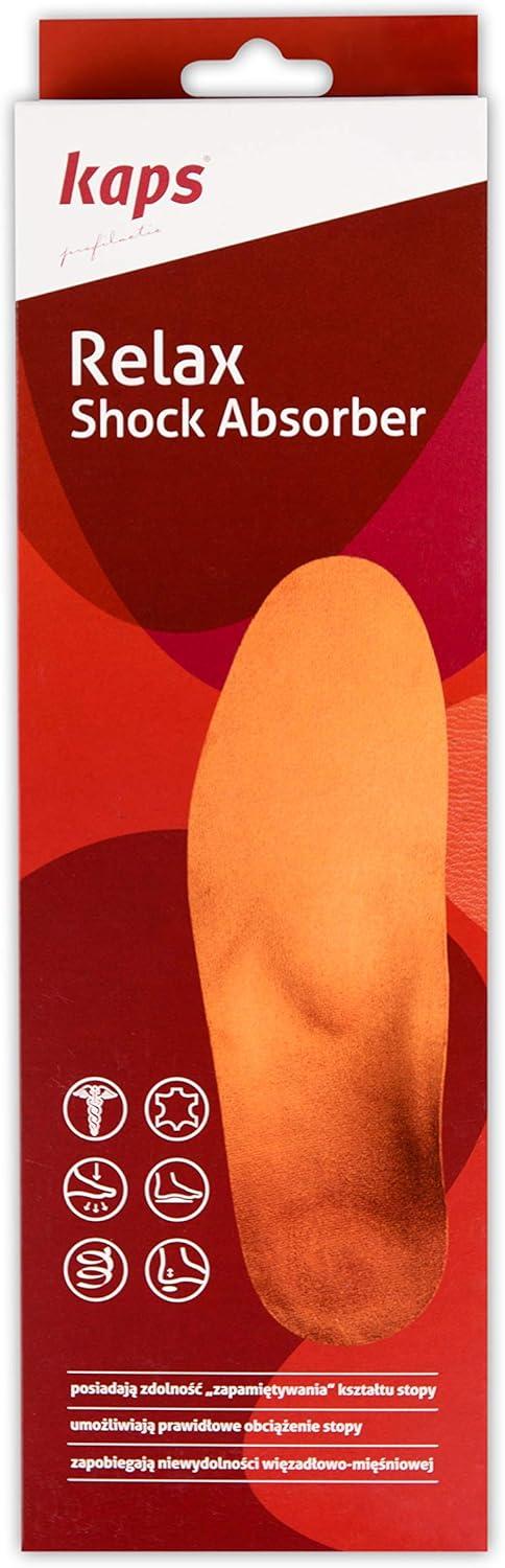 KAPS Relax Shock Absorber Insoles - Orthopedic Microfiber & Memory Foam ...