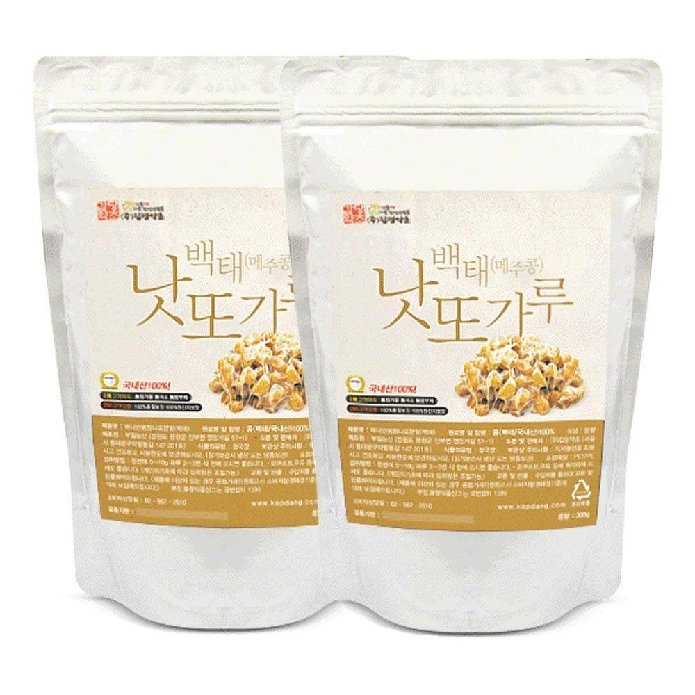Soybean Natto Powder 2 Pack - 100% Natural Nattokinase, Freeze-Dried ...