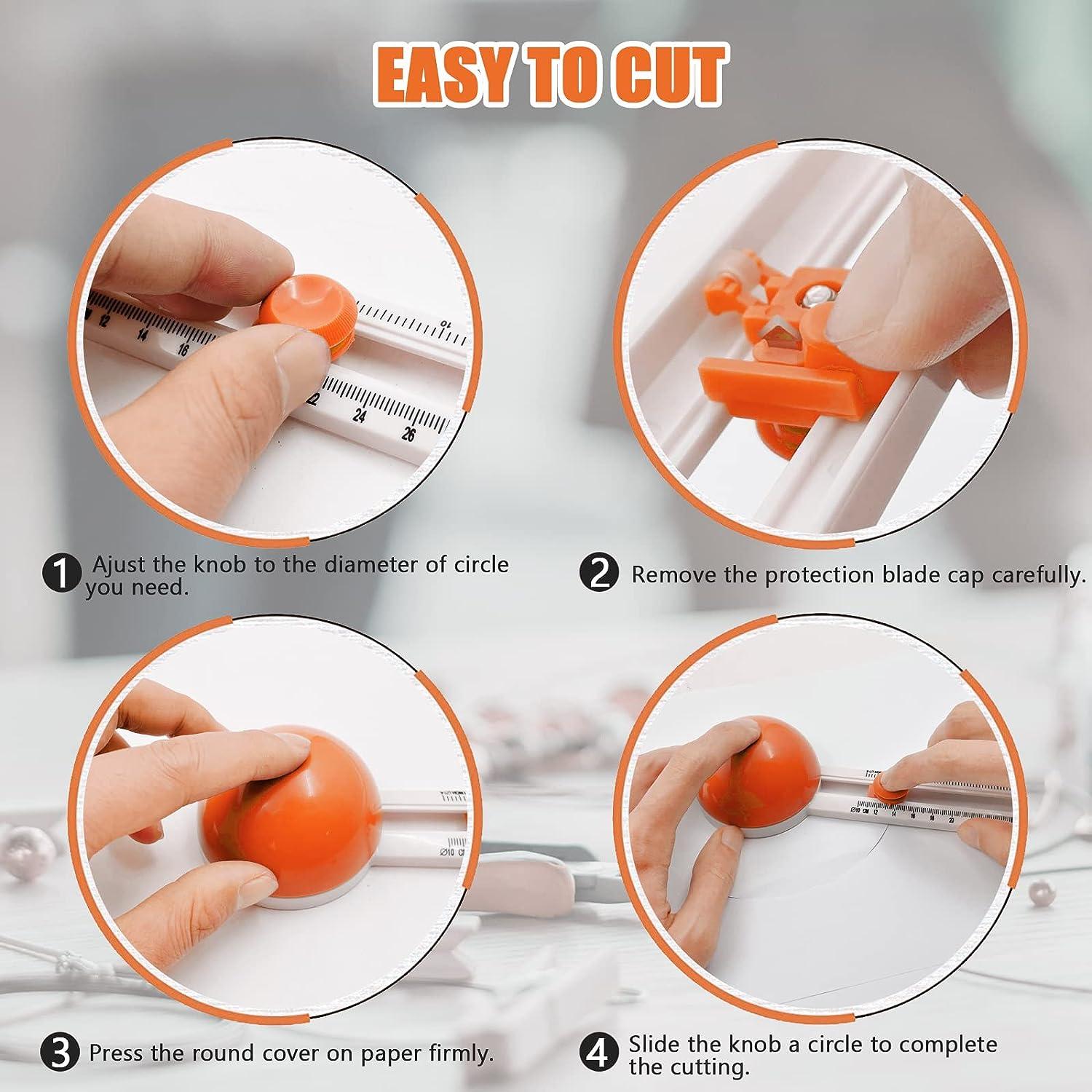Circle Cutter Circular Paper Cutter Circle Paper Trimmer Rotary Cutter ...