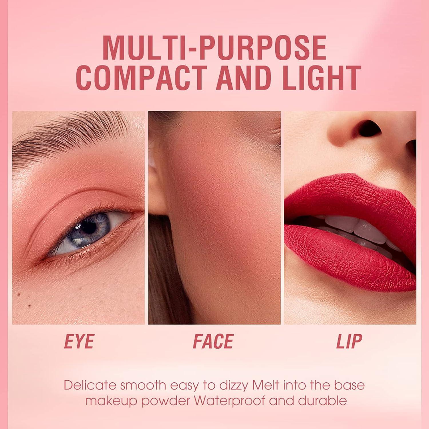 Domality 4pcs Hangover Red Wine Blusher Set - Long Wearing, Dewy Finish ...