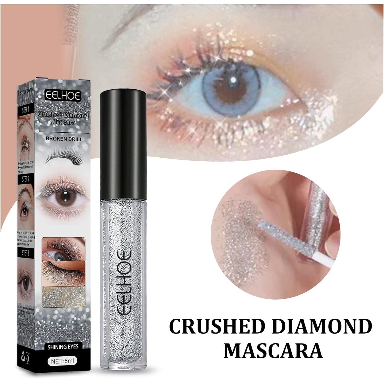 Glitter Diamond Waterproof Tubing Mascara - Lengthening & Sparkling Eye ...