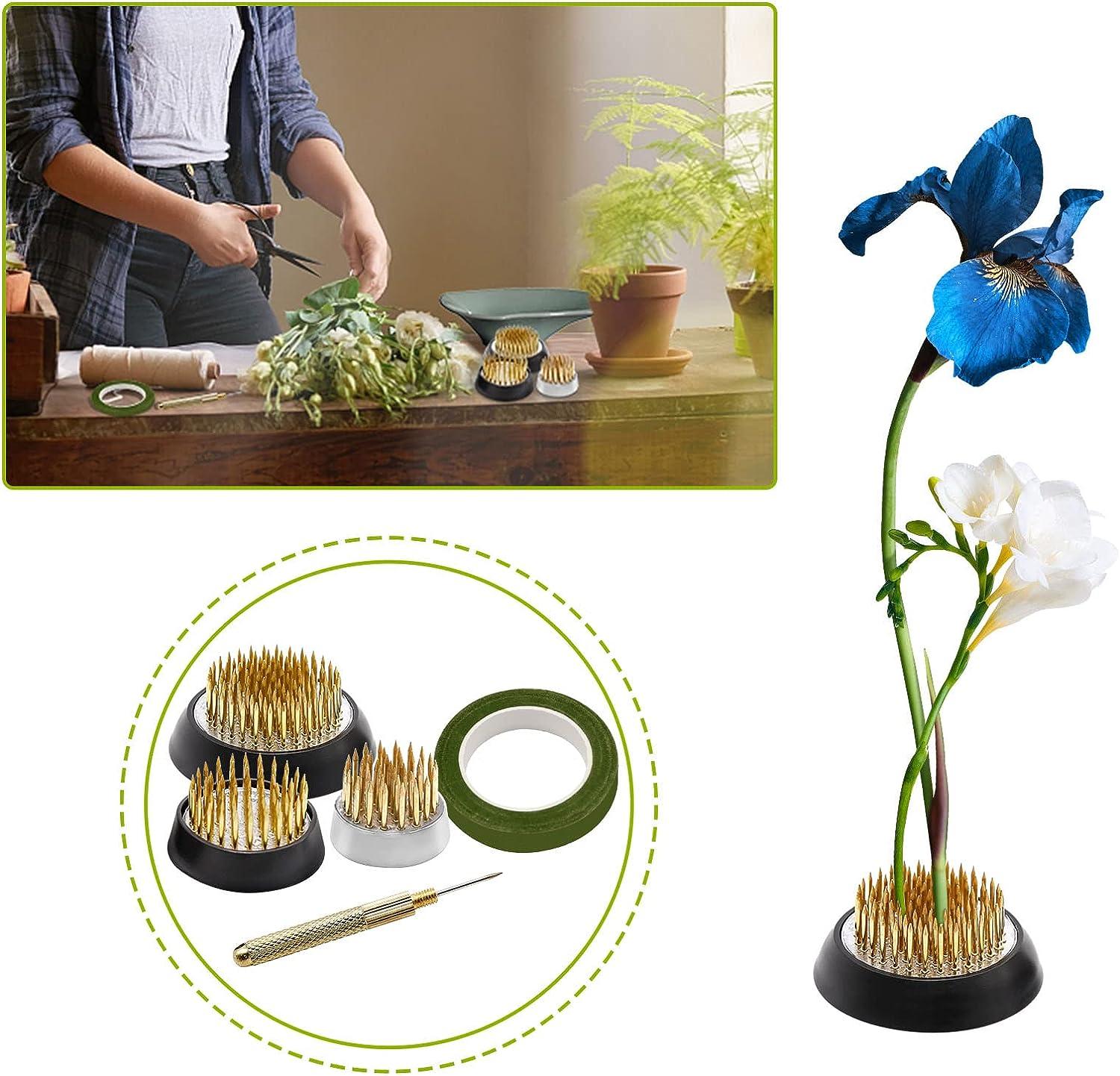 Japanese Flower Pin Holder Set - 3 Sizes (0.91, 1.34, 1.81) for Floral ...