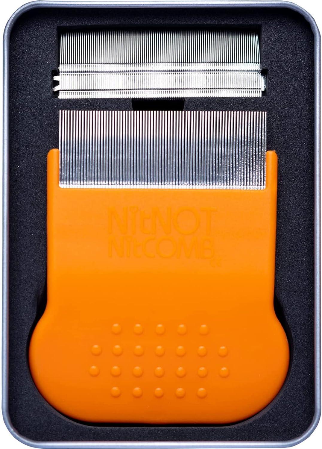 NitNOT Precision Metal Nit Comb - Dragons Den Endorsed Head Lice ...