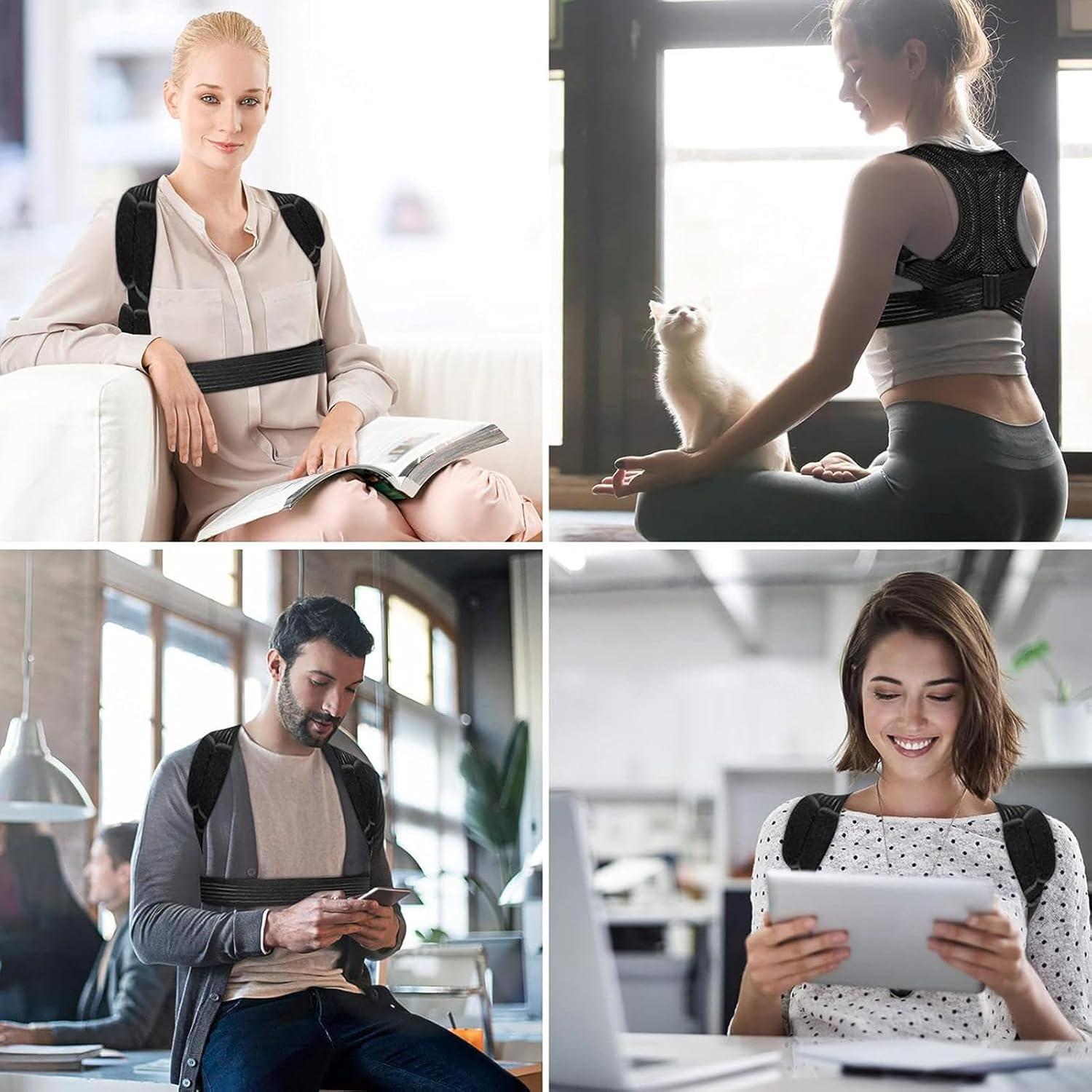 Meltor Adjustable Shoulder Belt Posture Correction | Lightweight ...
