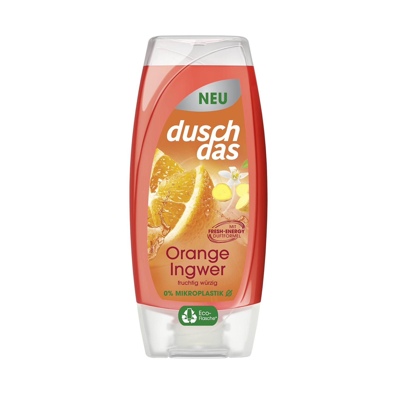 Buy Duschda Orange Ginger Shower Gel | Refreshing 225ml Shower Bath ...