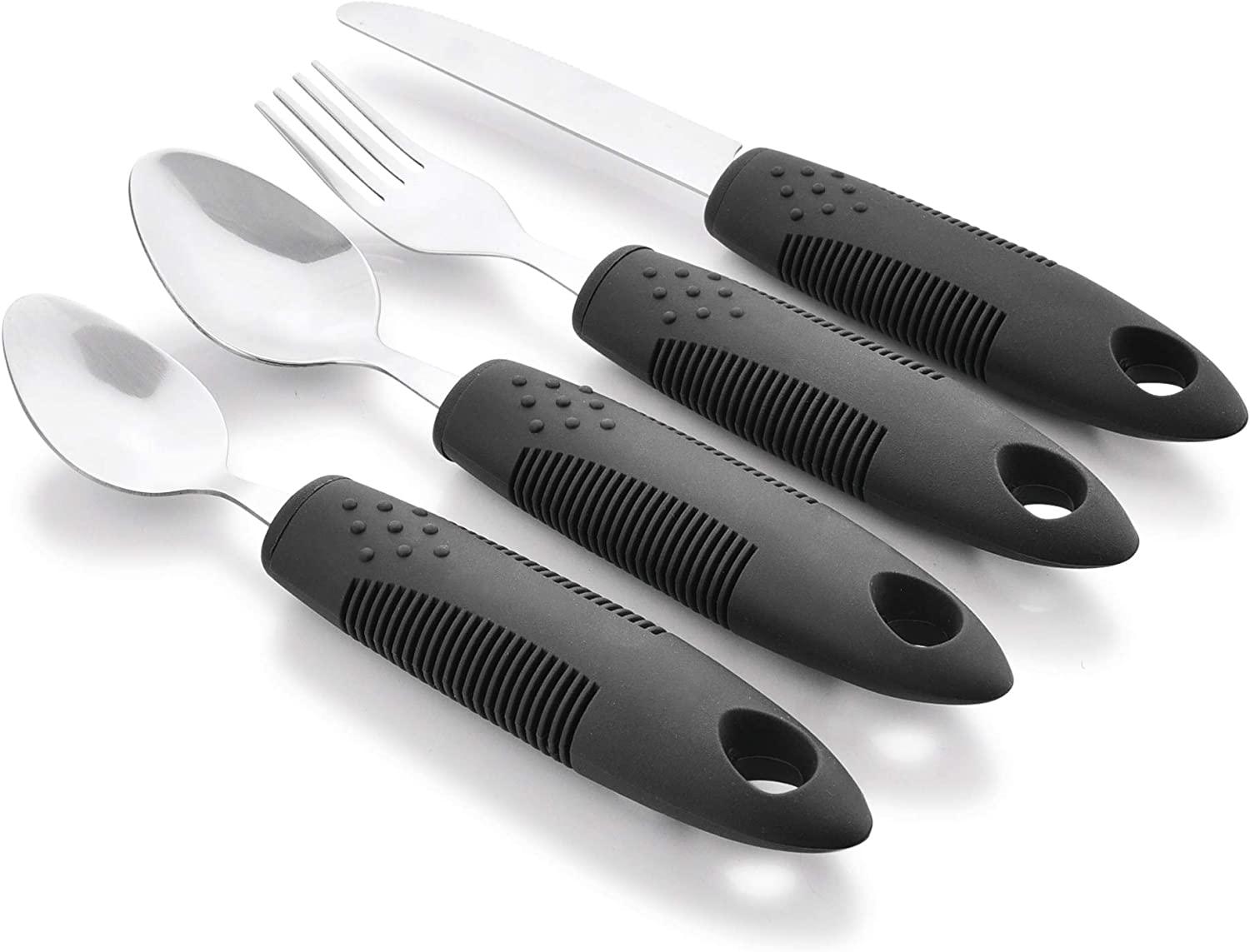 Adaptive Utensils for Elderly, Arthritis, Parkinson's & Handicapped ...