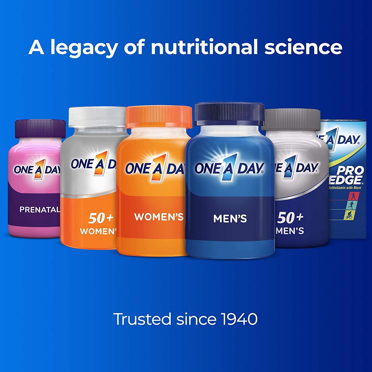 One A Day Men's Complete Multivitamin - 200 Tablets for Optimal Health ...