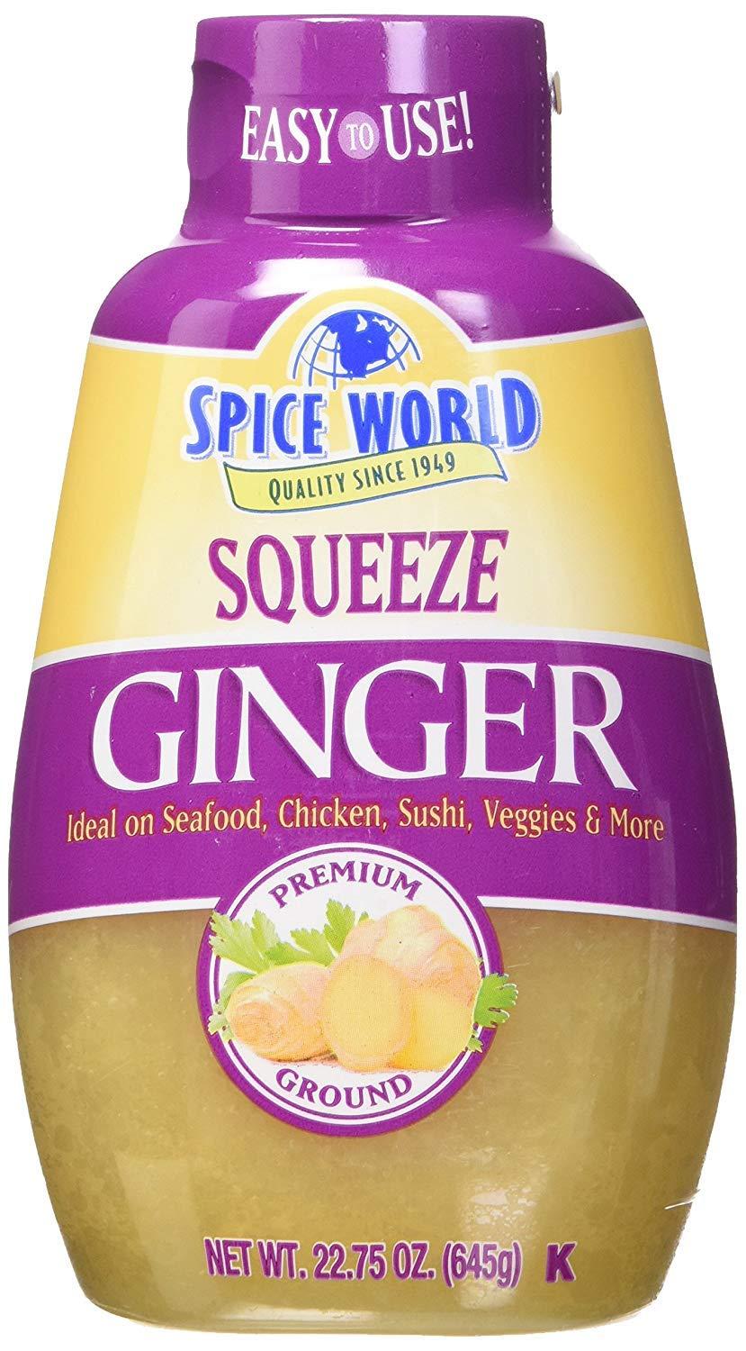 Spice World Squeeze Ginger 22.75 oz - 2 Pack | Premium Quality Ginger ...