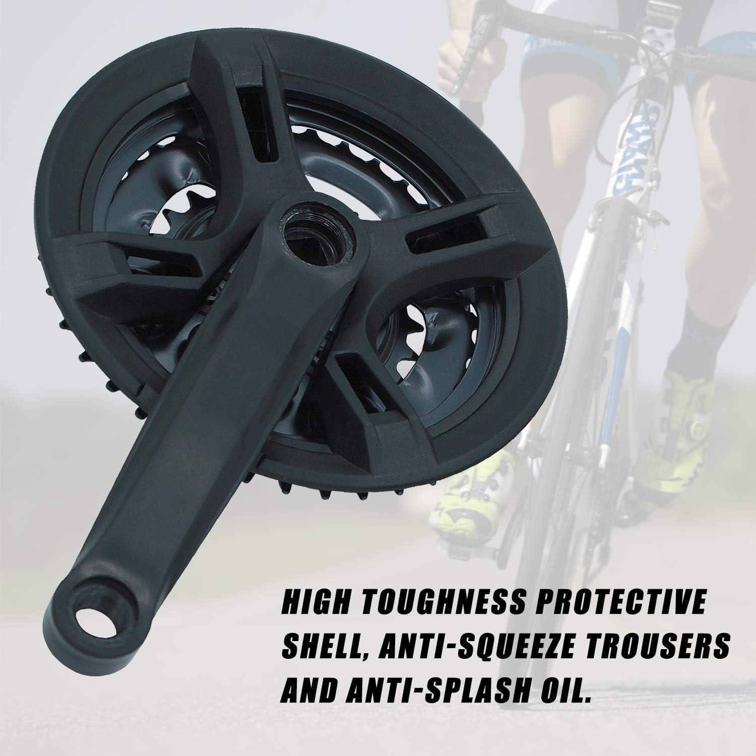 ColouredPeas Square Cone Mountain Crankset - 6/7/8 Speed Universal ...