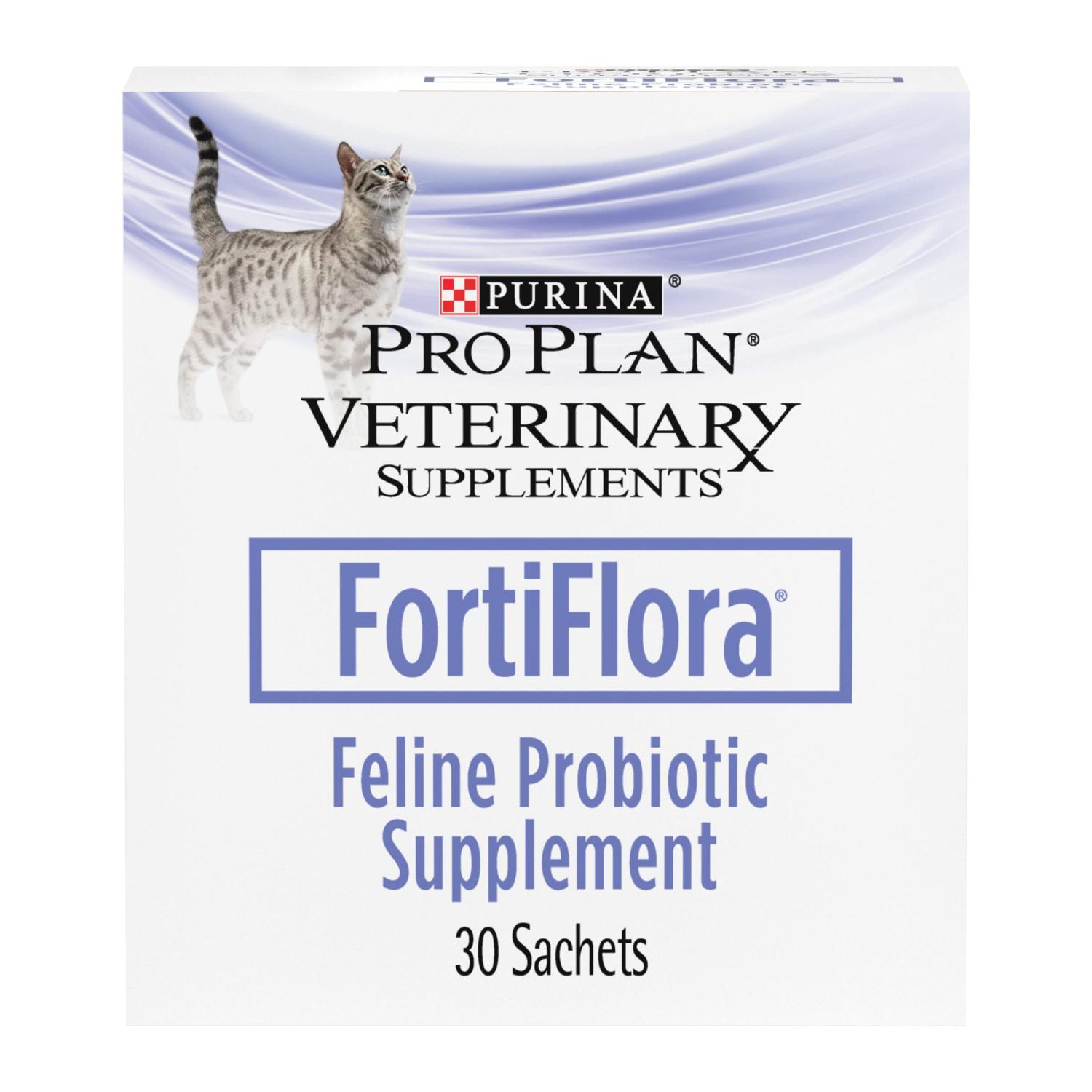 Purina Fortiflora Probiotic Cat Supplement 1.06 oz - Pro Plan ...