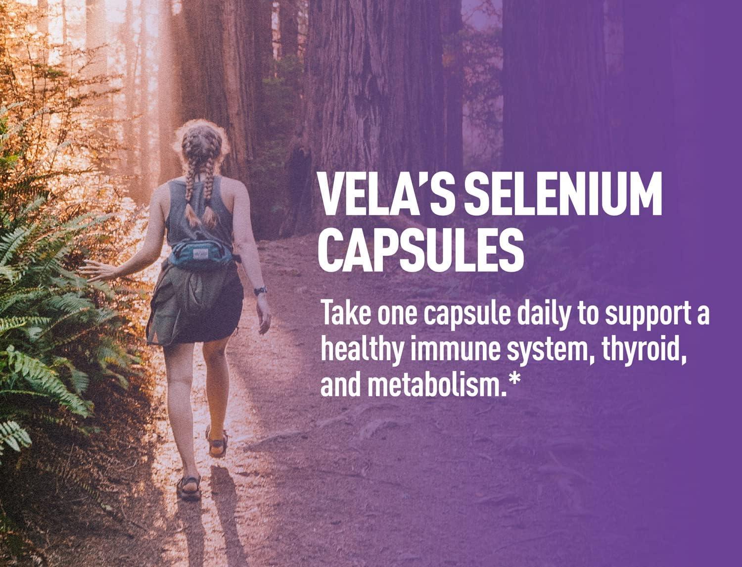 Selenium Capsule Supplement 200mcg - Antioxidant Support for Immune ...