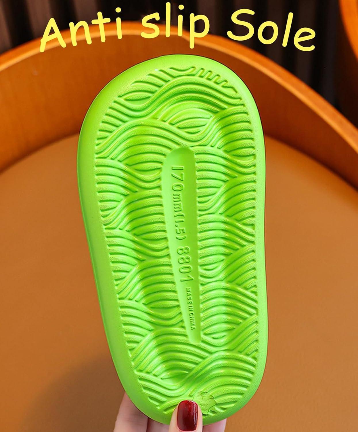 Yeteeepot Children's Summer Slippers - Boys & Girls Cartoon Slides ...