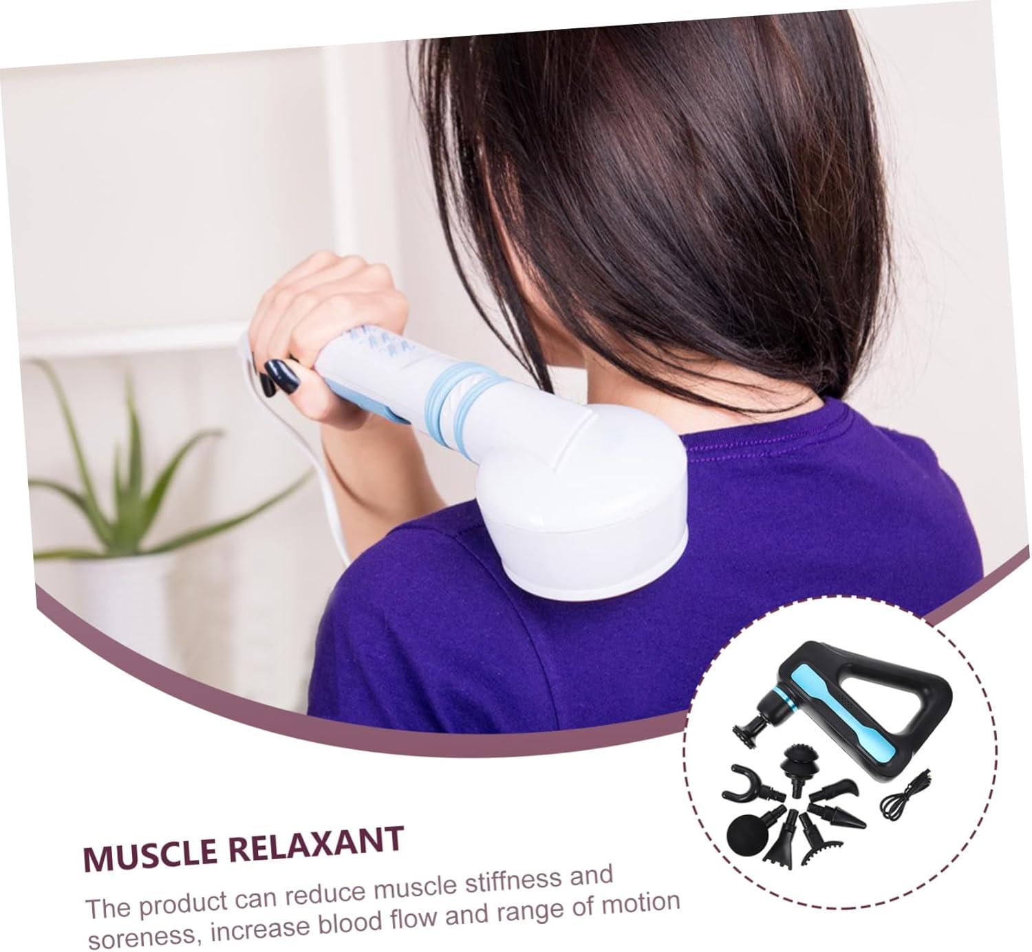 Magiclulu Triangular Fascia Massage Gun - Portable Massager for Body ...