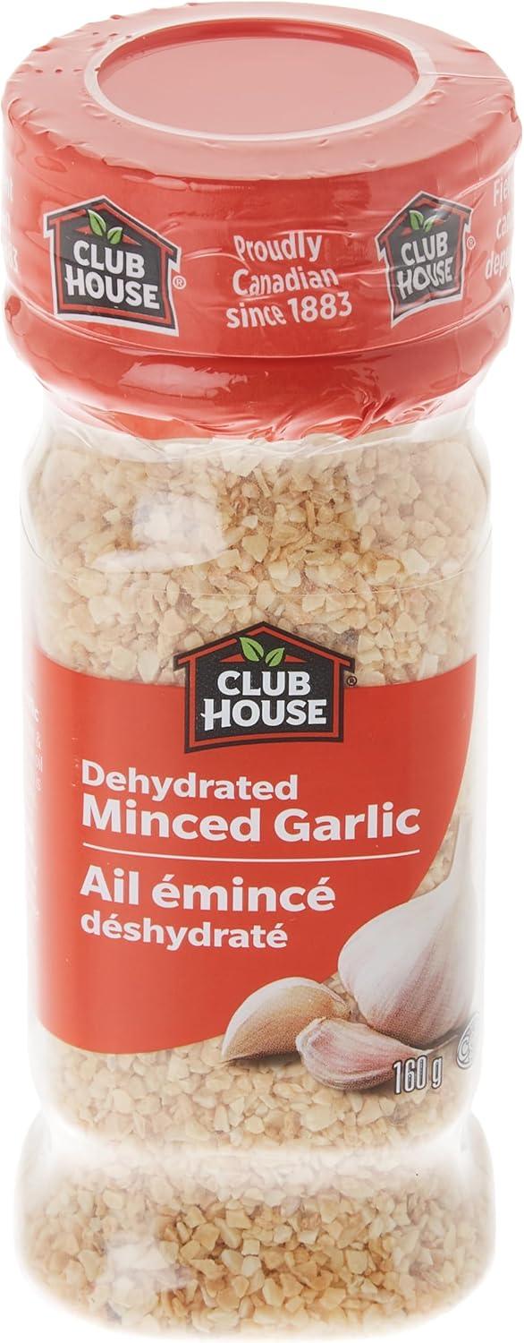 Club House Quality Natural Herbs & Spices Dehydrated Minced Garlic 160g ...