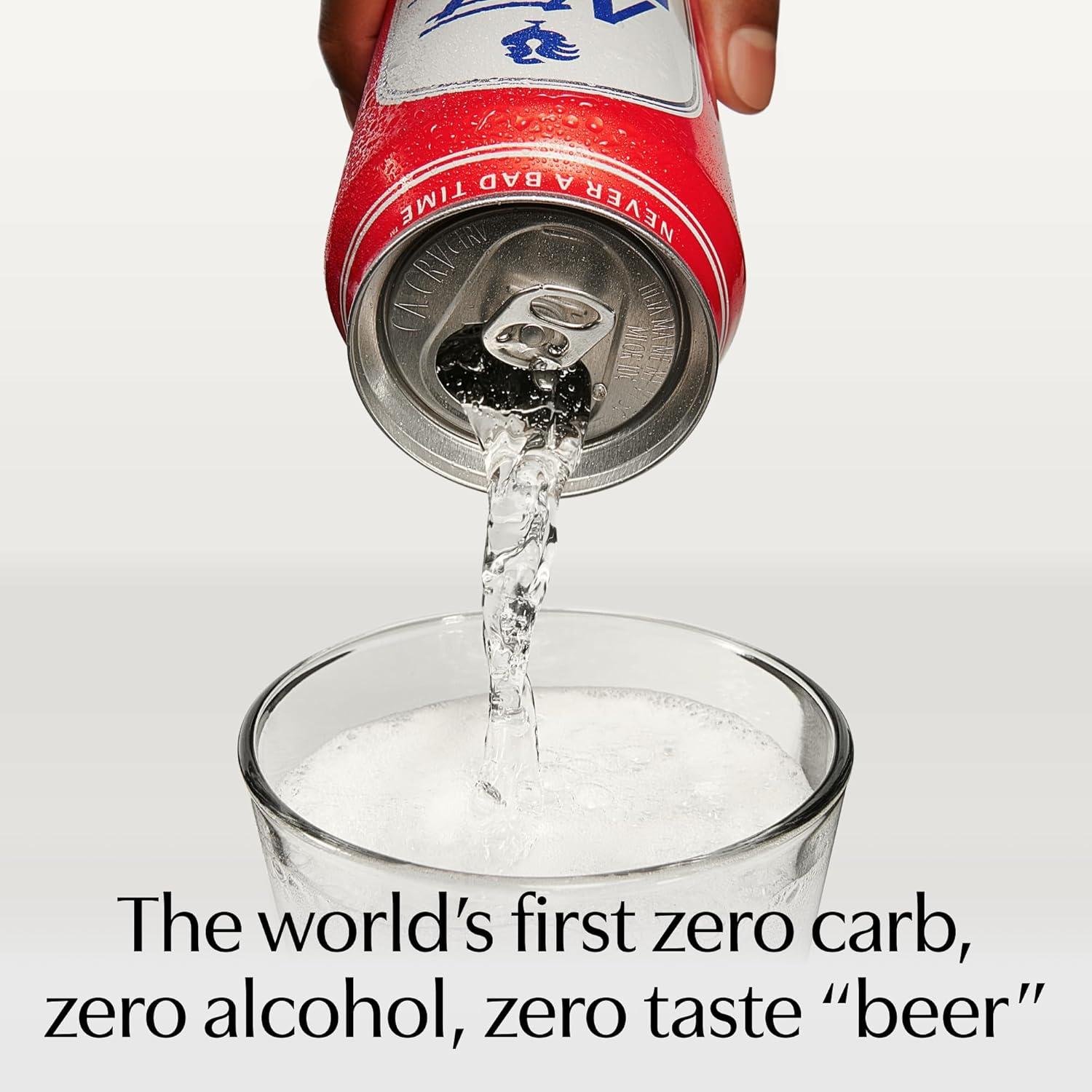 Not Beer American Sparkling Water - Unflavored Mineral & Electrolyte ...
