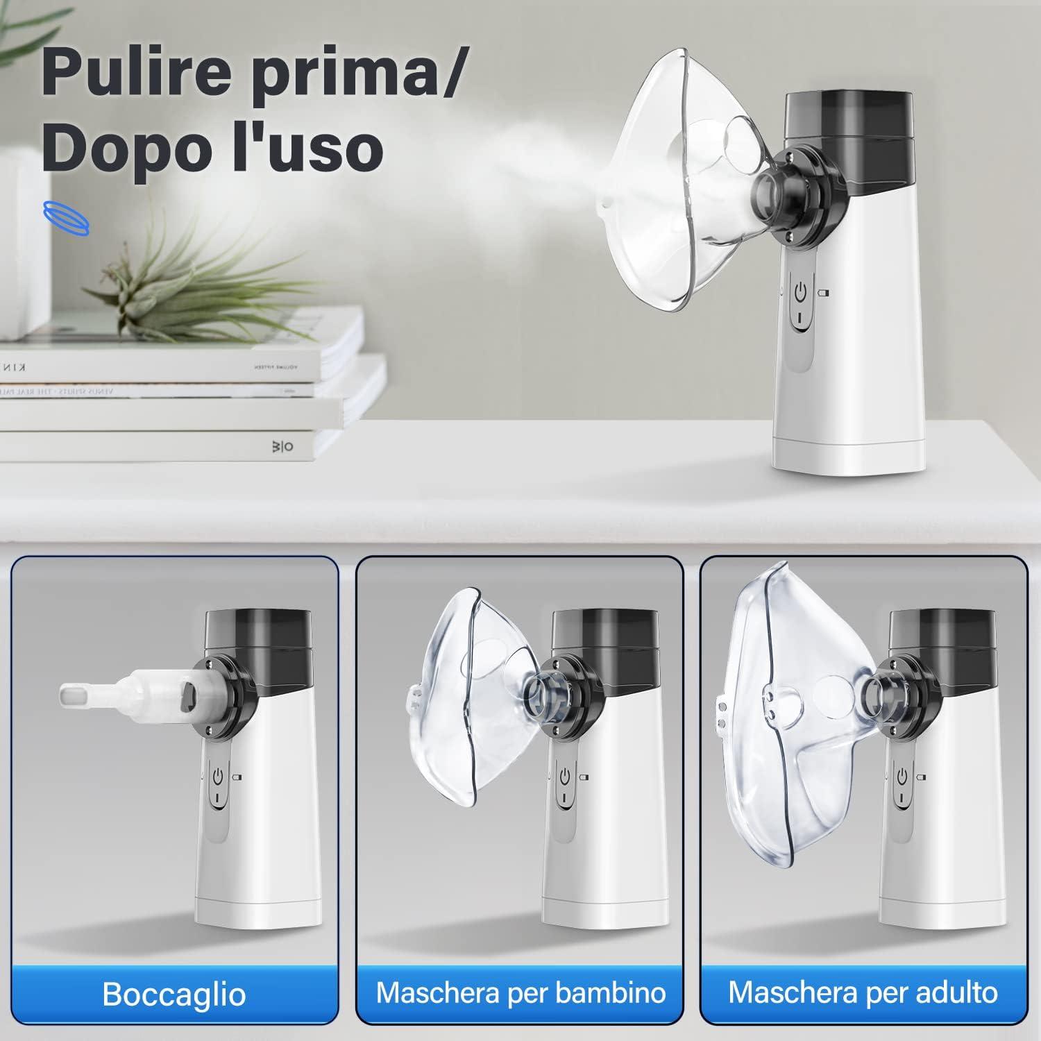 Portable Inhalation Device Set | Noiseless Treatment for Respiratory ...