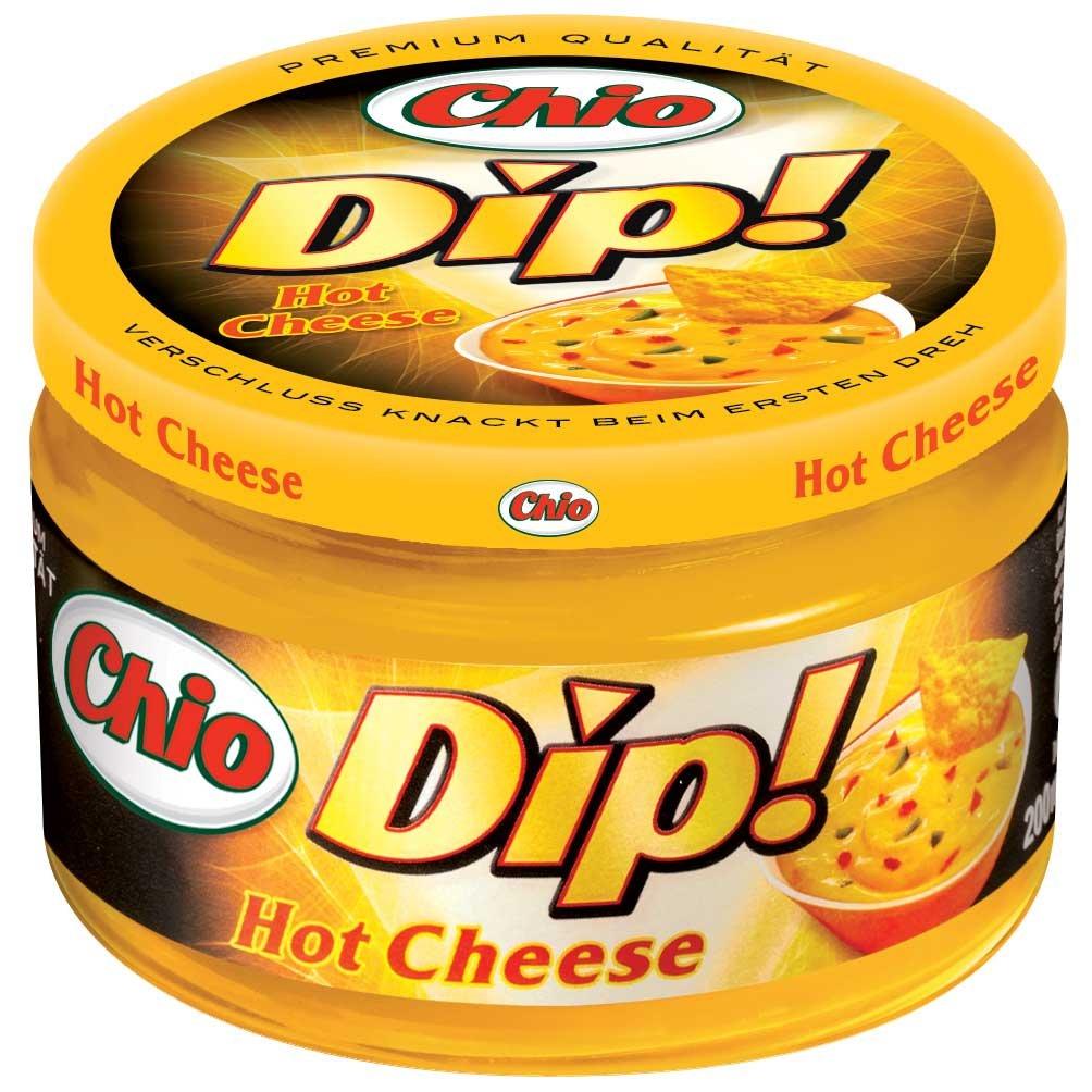 Buy Chio Dip Hot Cheese 12 x 200ml - Authentic German Cheese Dip ...