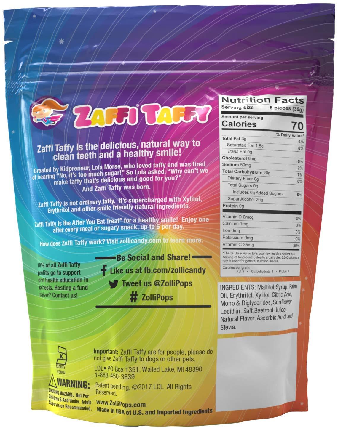 Zollipops Sugar Free Taffy Variety Pack - 3oz (Pack of 2) | Keto ...