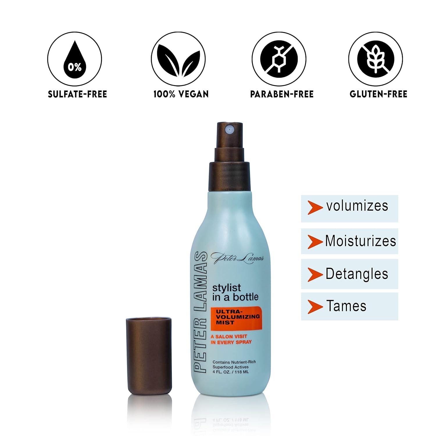 Peter Lamas Stylist in a Bottle Styling Spray | Heat Activated Hair ...