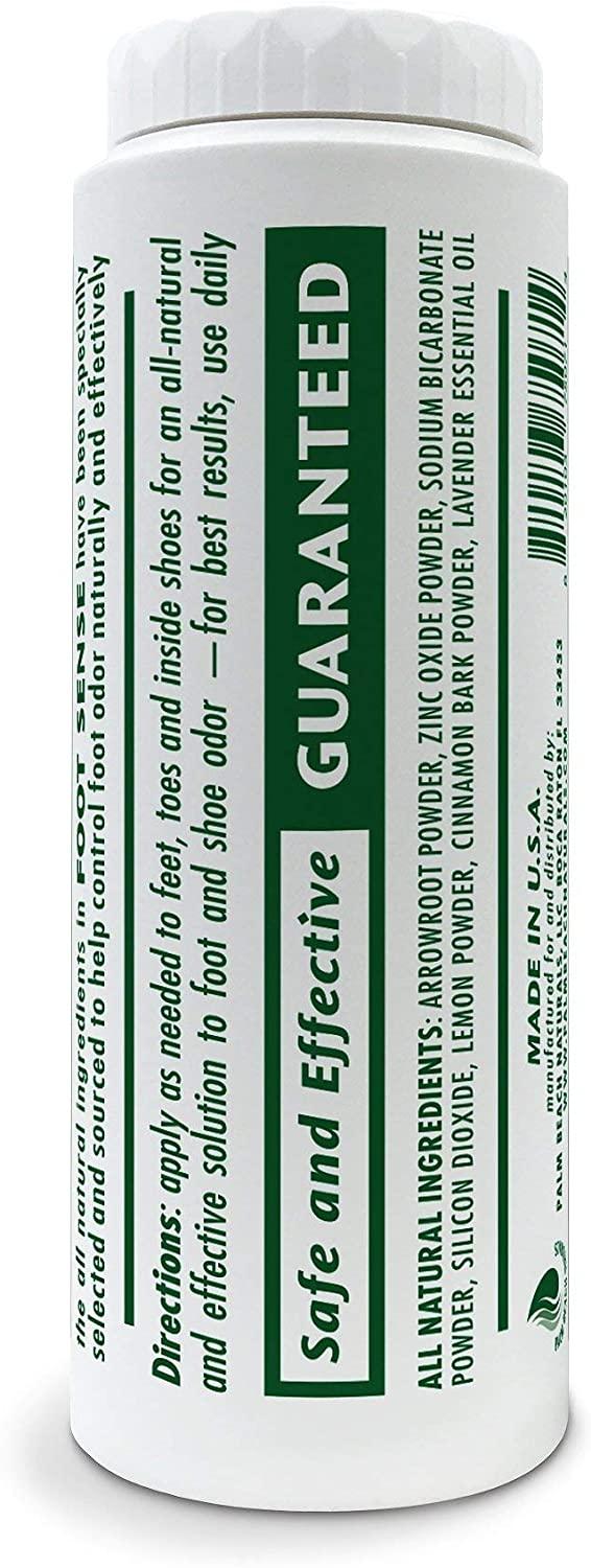 FOOT SENSE Wash and Care Bundle - Natural Therapeutic Wash 6.5 oz and ...