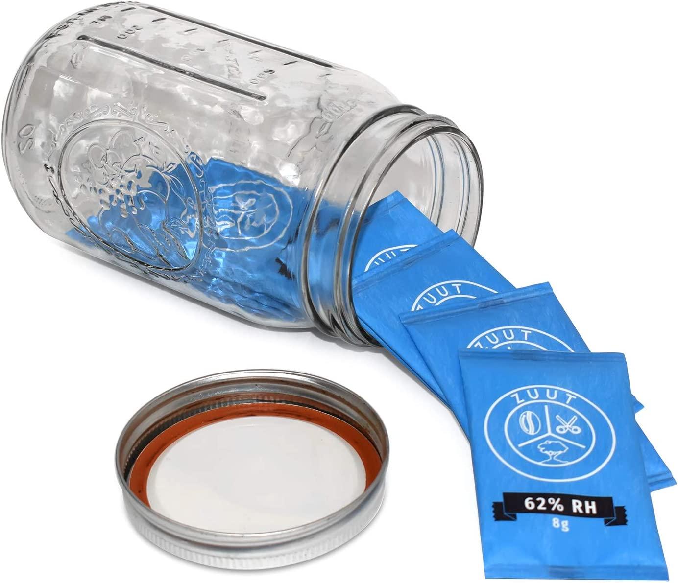 2-Way Humidity Regulator Packs 62% RH 8g - 10 Pack (IMPROVED ...