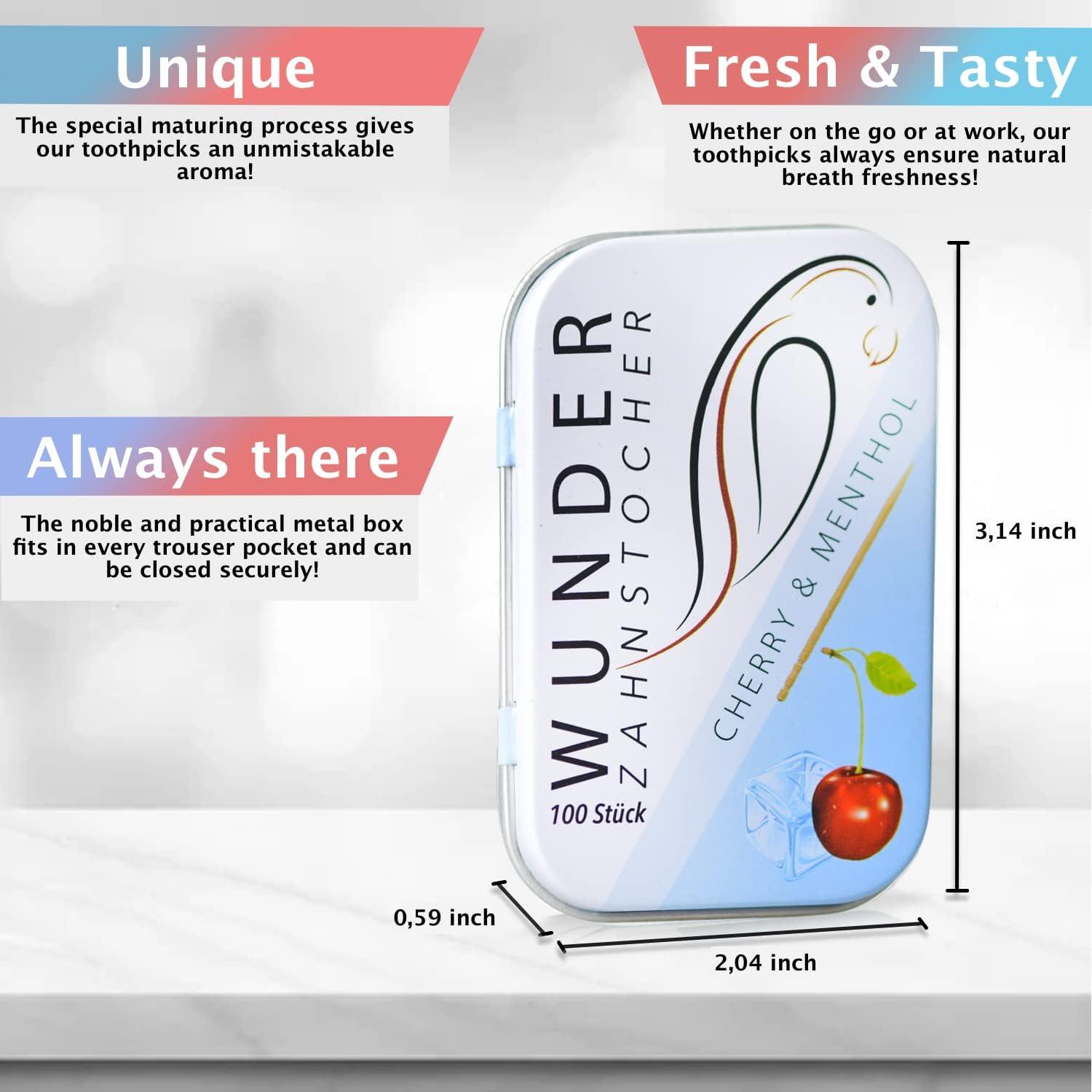 Flavoured Toothpicks: Stop Nail Biting, Fresh Breath & Teeth Cleaning ...