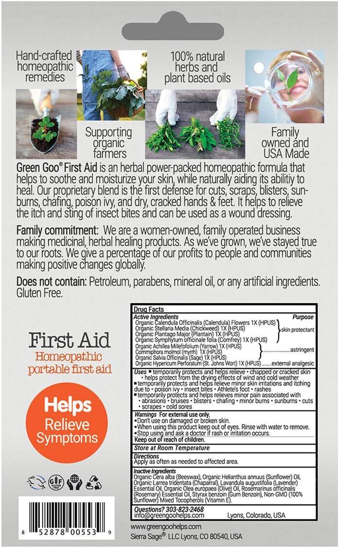 Green Goo First Aid - Natural & Effective Healing Ointment | Shop ...