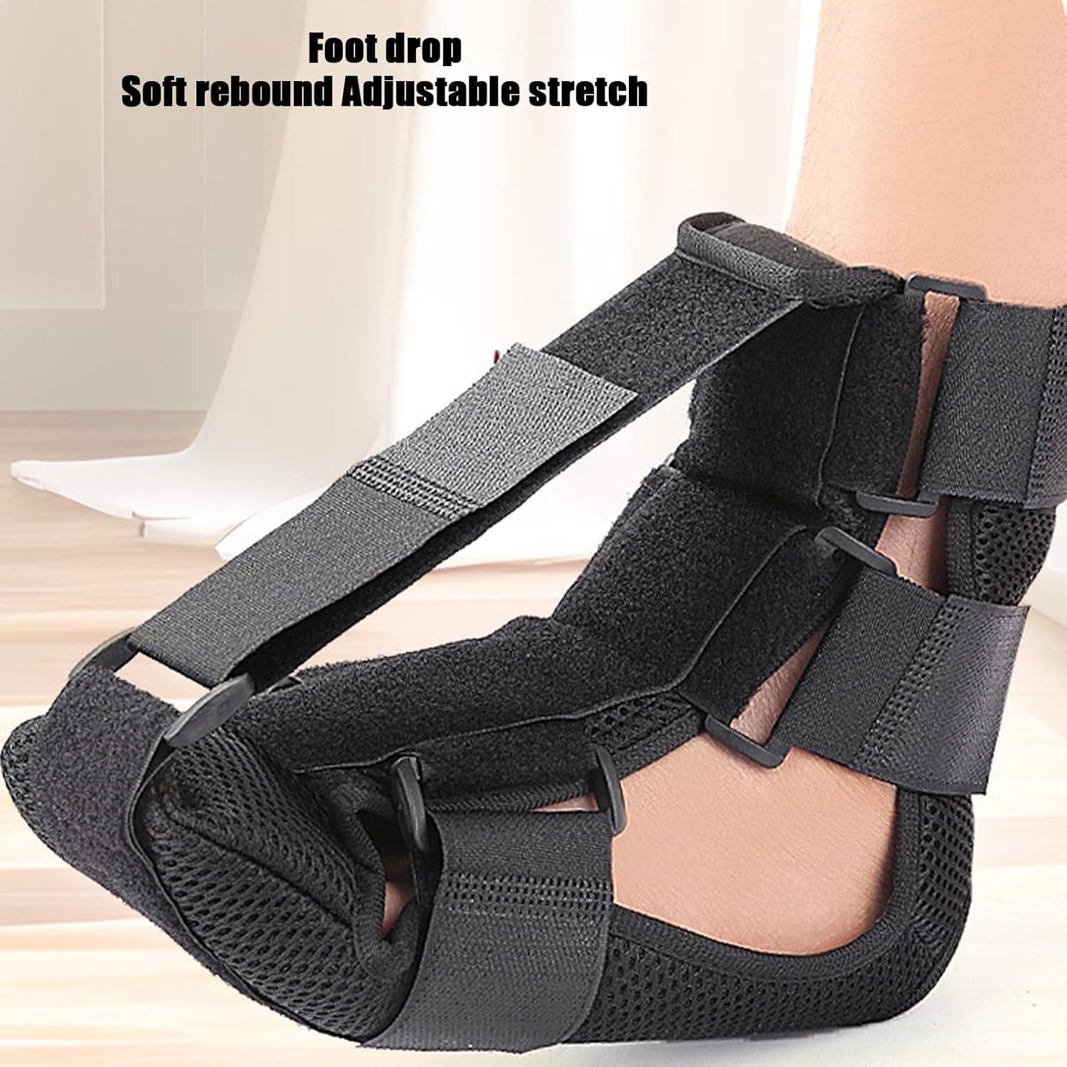 Adjustable Leg Support Brace & Foot Splint for Achilles Tendinitis ...