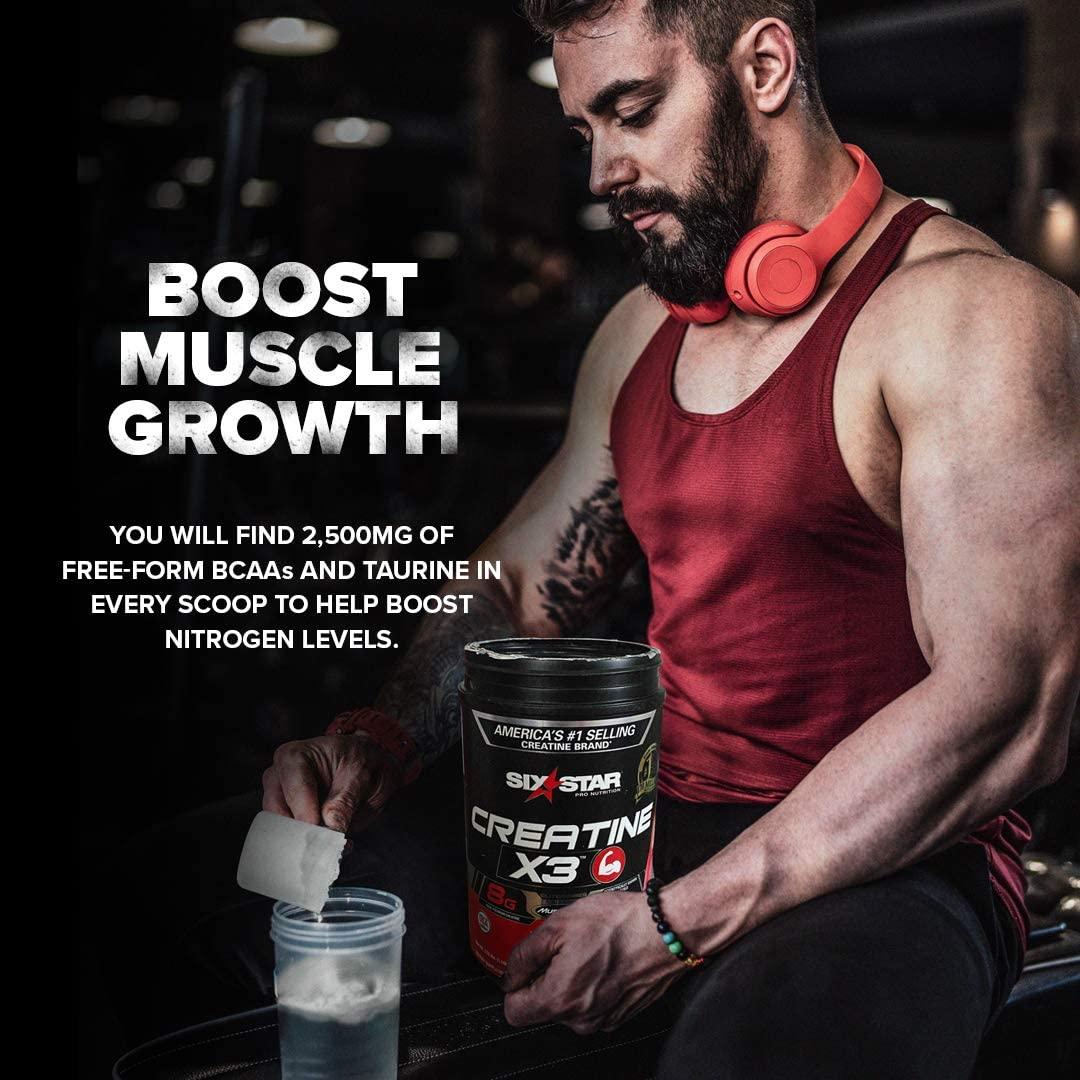 Six Star Creatine X3 Powder | Creatine HCl & Monohydrate | Muscle ...