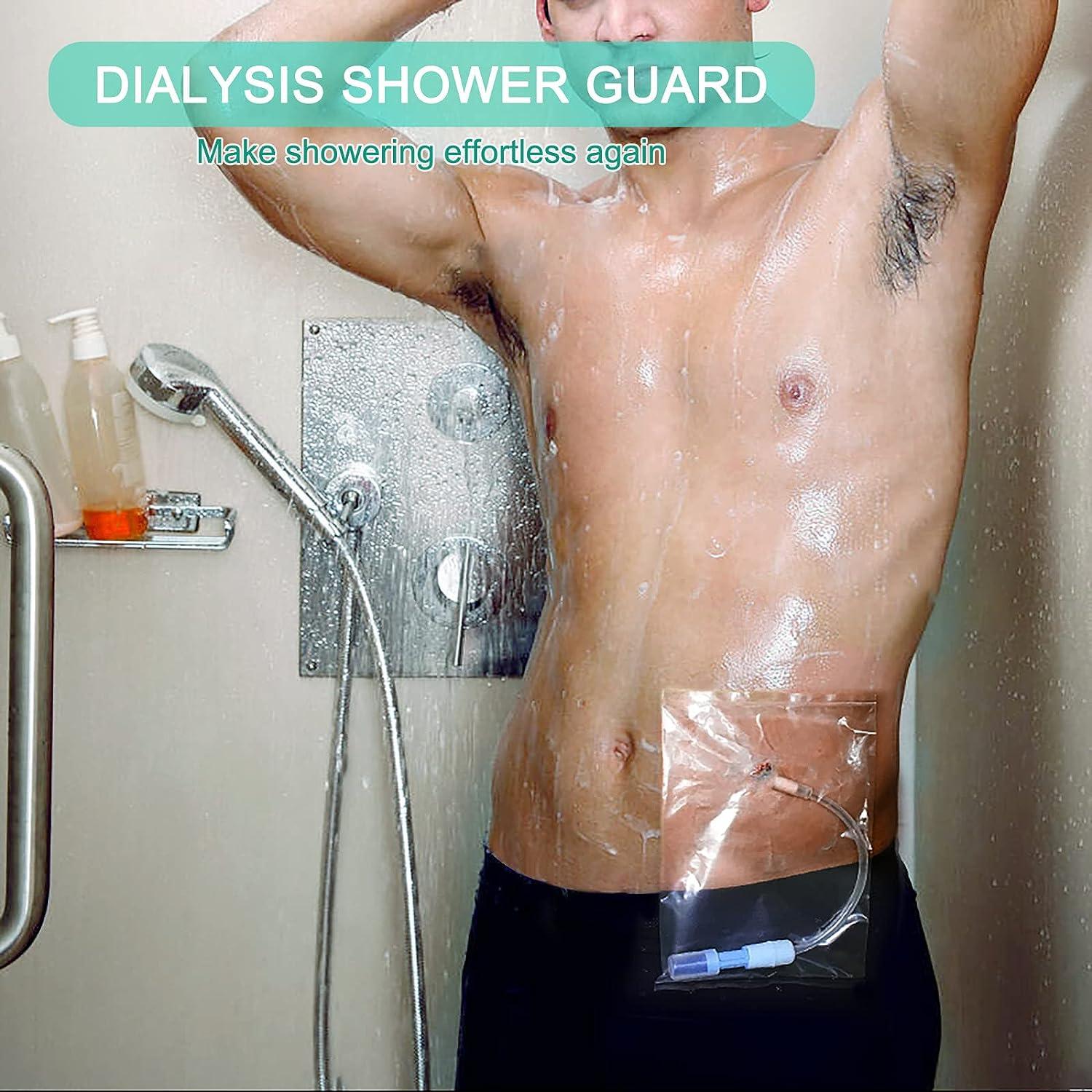 Waterproof Ostomy Protector G Tube Shower Cover Transfer Set 60pcs ...