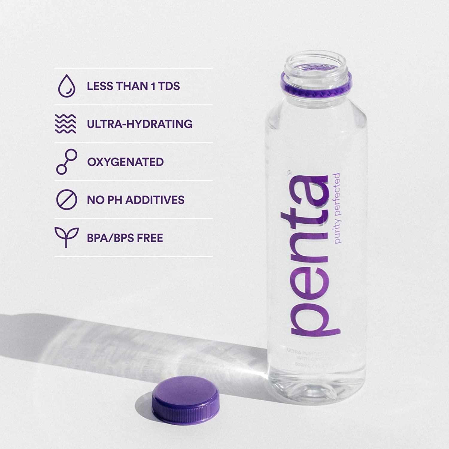 Penta Ultra-Purified Water | Oxygen Infused pH Hydration | Solar ...