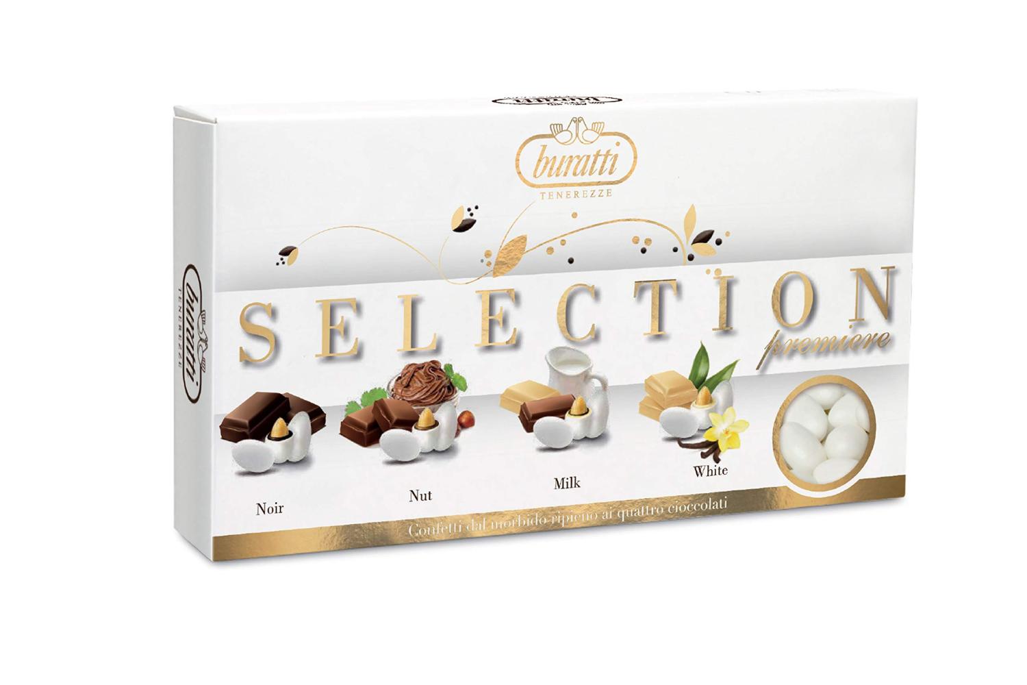 Buratti Confetti Tenerezze Selection Chocolate Coated Almonds 1 kg ...