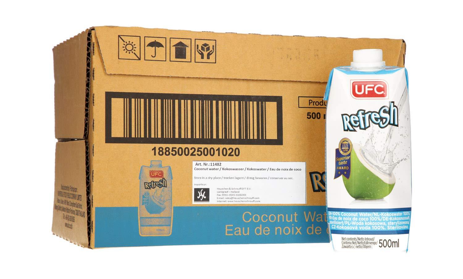 UFC Refresh Pure Coconut Water 100% Pure Thailand - 500ml | Buy Online ...