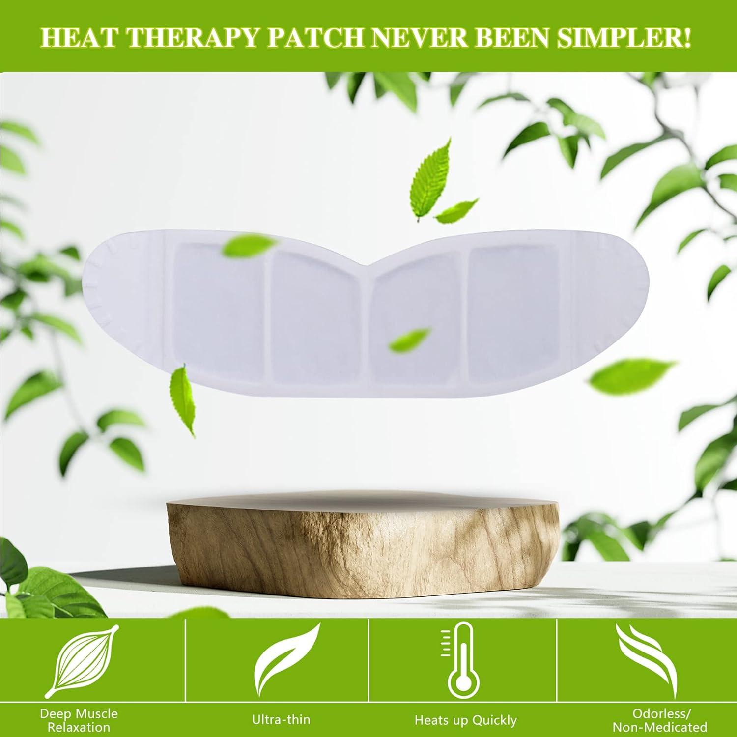 AlAREWO Portable Heat Therapy Patches - Pain Relief for Neck, Shoulder ...