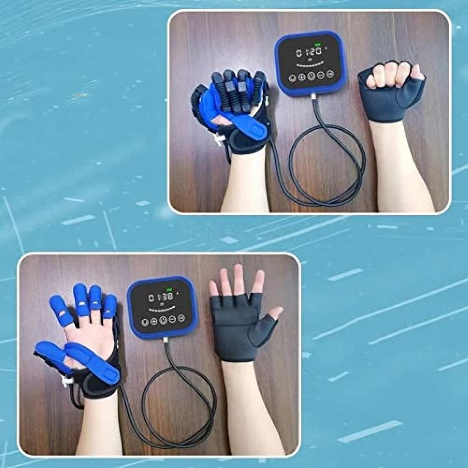 Rehabilitation Robot Gloves - Finger Exercises Splint Auxiliary Gloves ...