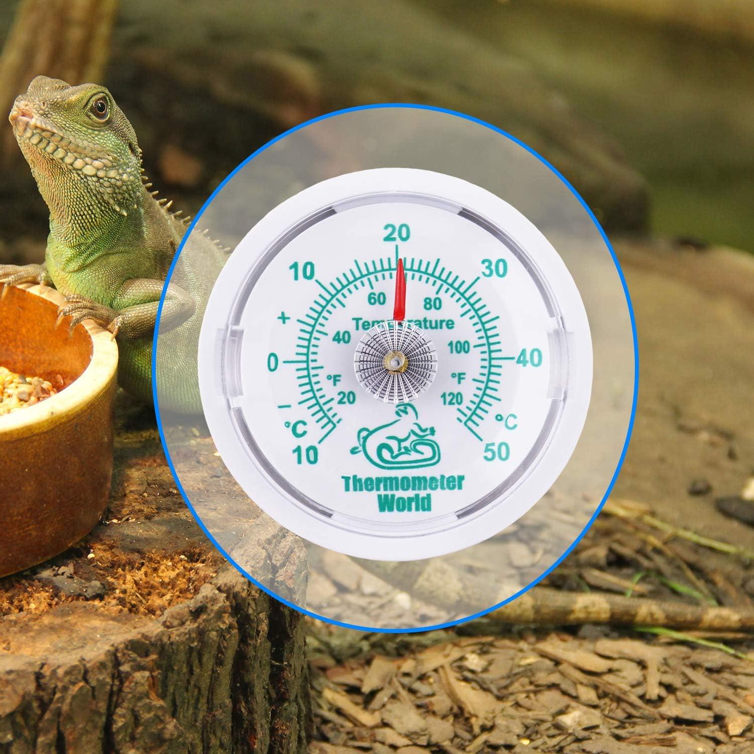 Vivarium Thermometer to Monitor Temperature In Reptile Tanks and ...