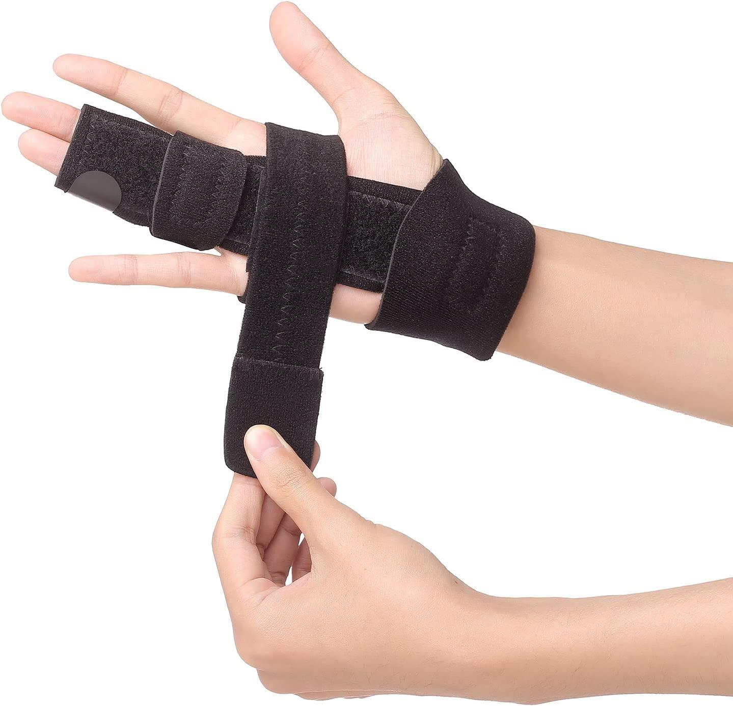 Adjustable 2 Finger Splint for Trigger Finger & Arthritis - Small ...