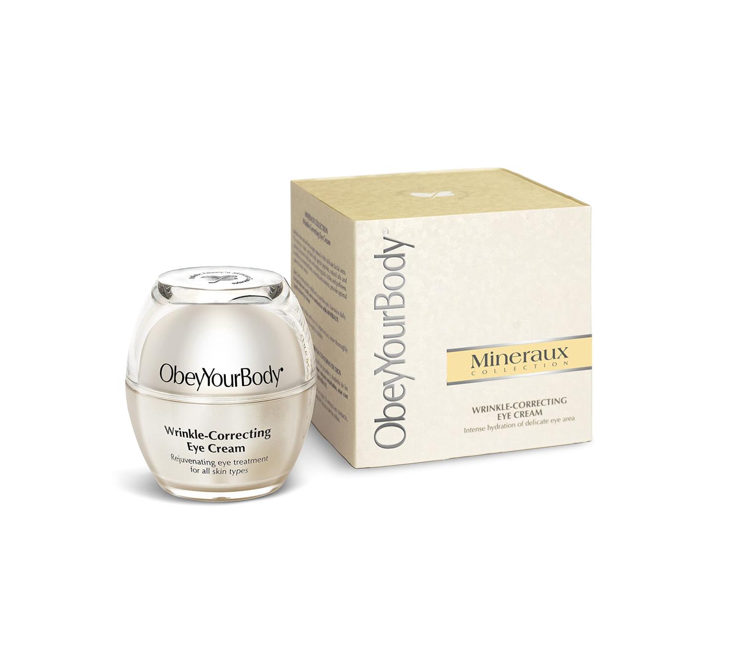 Obey Your Body MINERAUX Wrinkle-Correcting Eye Cream - Anti-Aging Eye ...