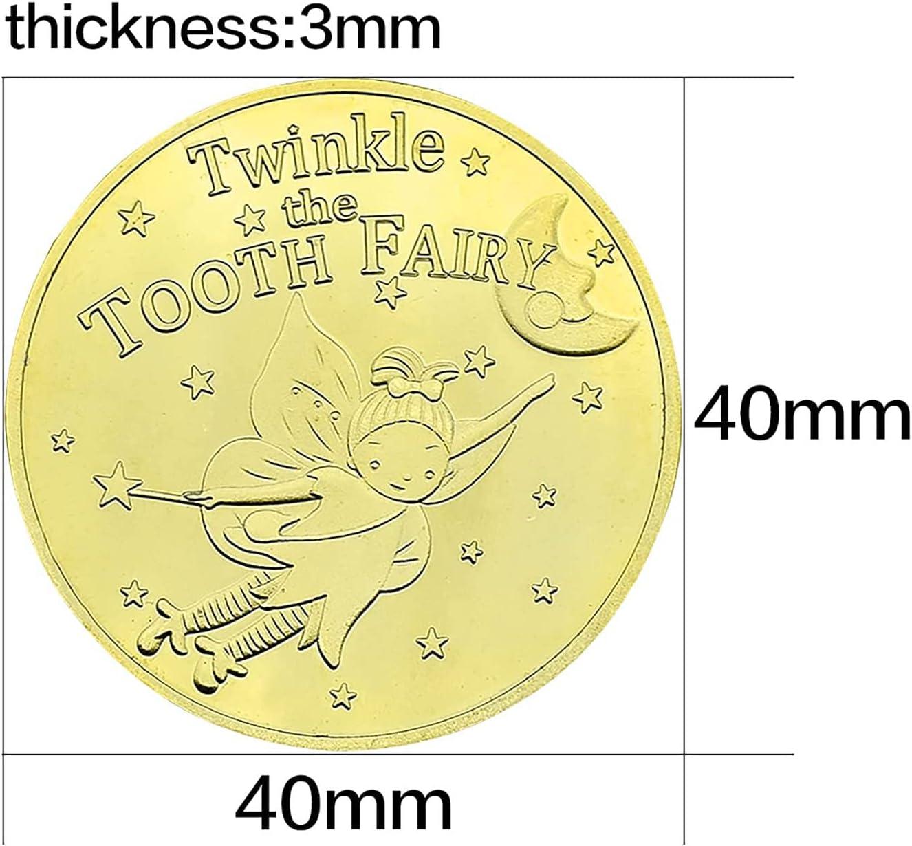 Tooth Fairy Coins - 20 Gold Coins for Kids | Perfect Lost Tooth Gifts ...