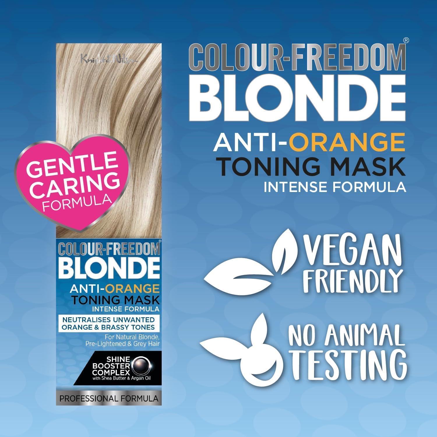 Knight & Wilson Colour-Freedom Blonde Anti-Orange Toner Mask 150ml ...