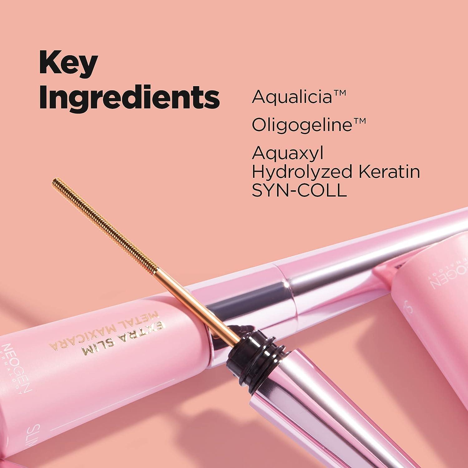 NEOGEN DERMALOGY Slim Metal Mascara in Black - Washable & Hygienic ...