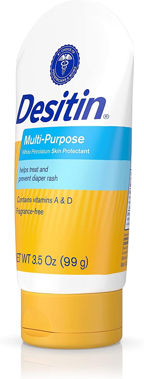 Desitin Skin Protectant & Diaper Rash Ointment with Vitamins A & D 3.5 ...