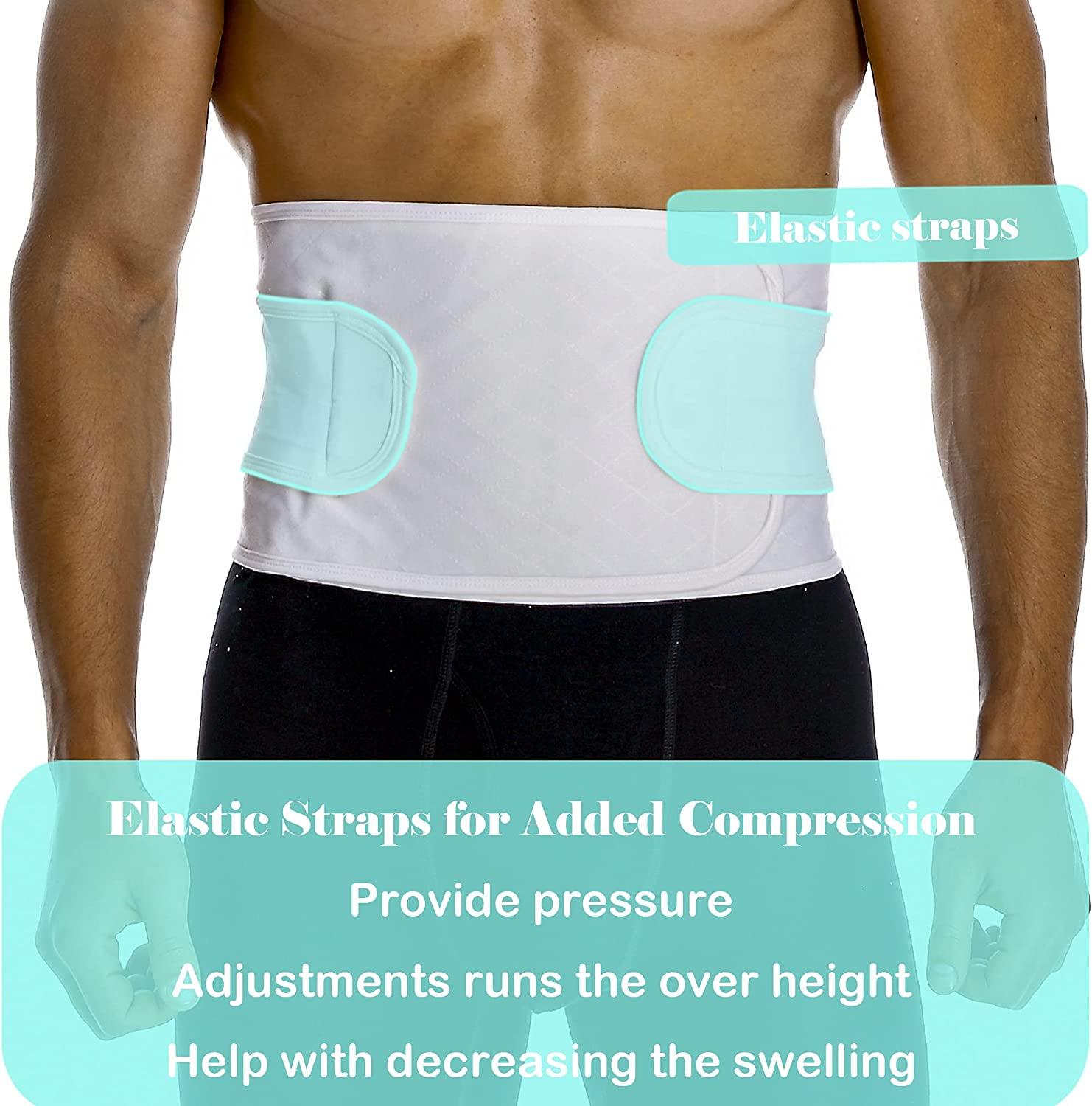 Hernia Belt for Men - Abdominal Support & Belly Binder Medium Size ...