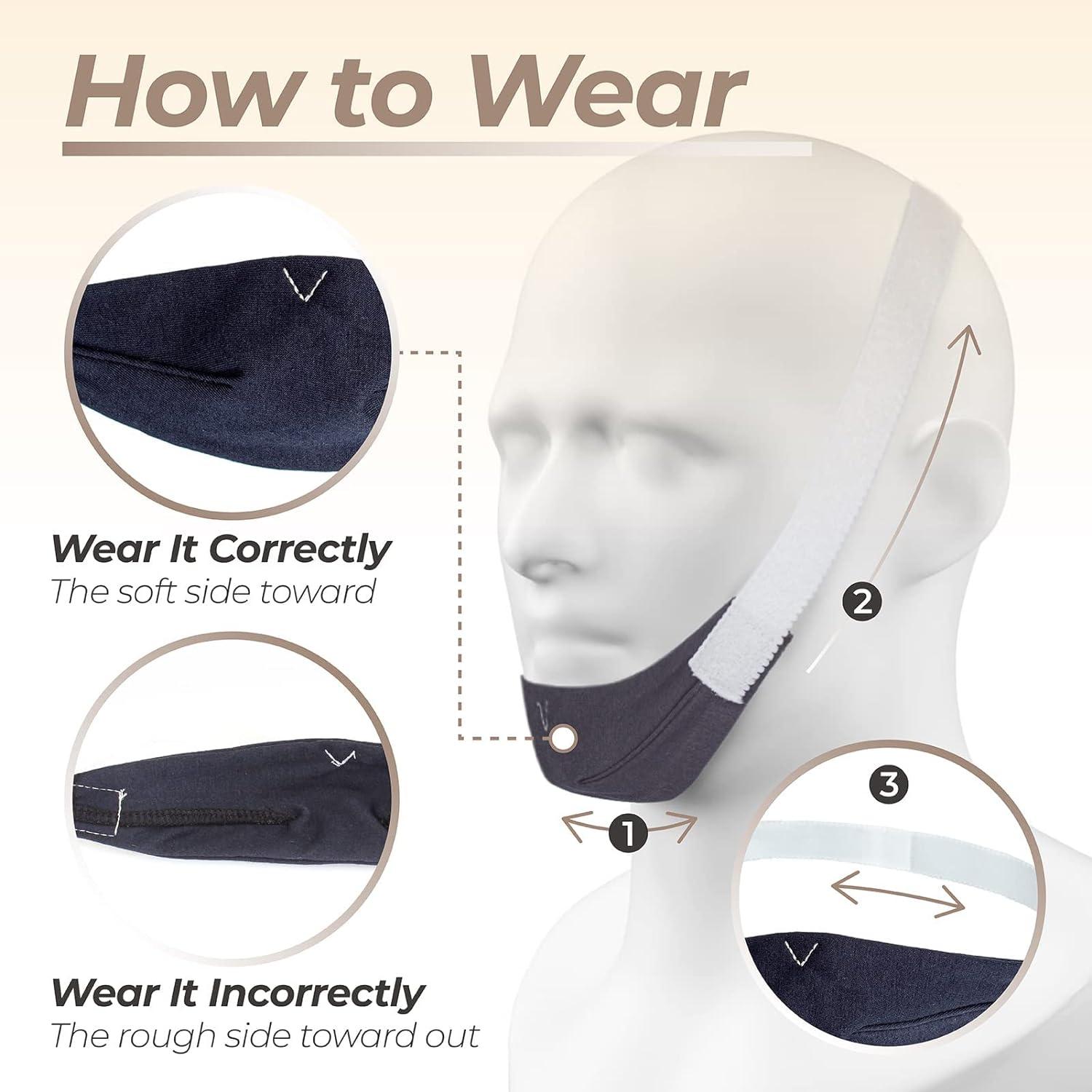 PalpitateC Chin Strap - Universal Anti-Snoring Solution for Men and ...