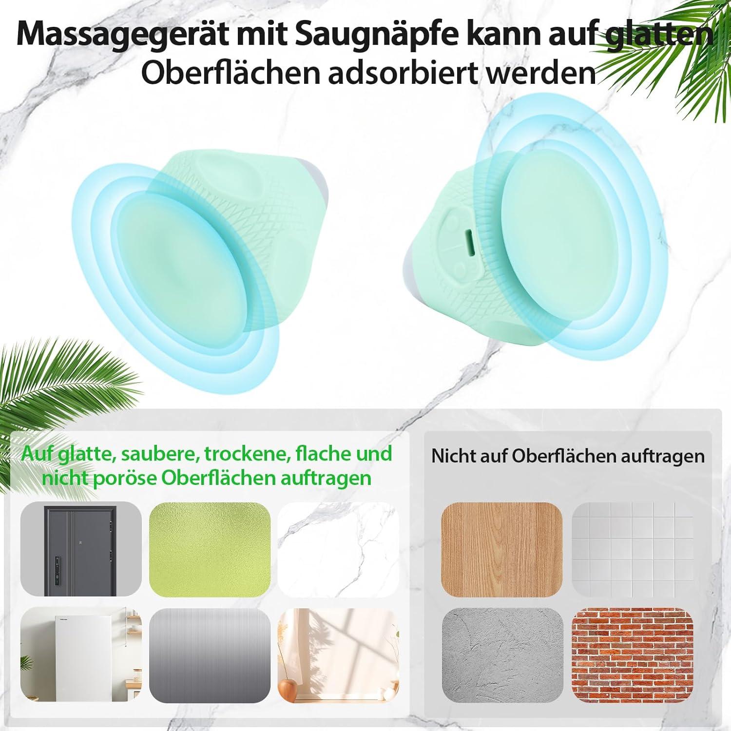 Yosemy Electric Trigger Point Presser | Massage Ball with Suction Cup ...