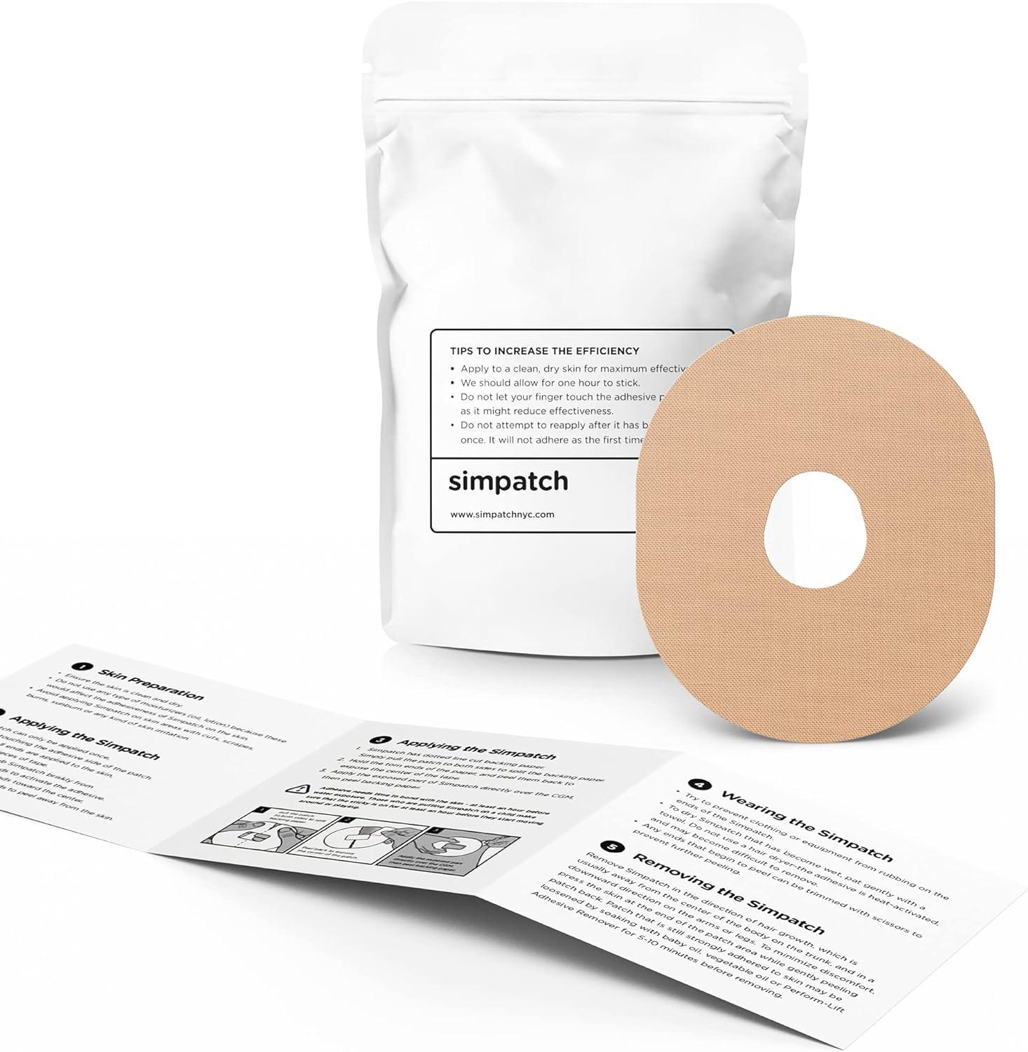 SIMPATCH Dexcom G7 Adhesive Tape - 25-Pack | Secure & Durable Patch ...